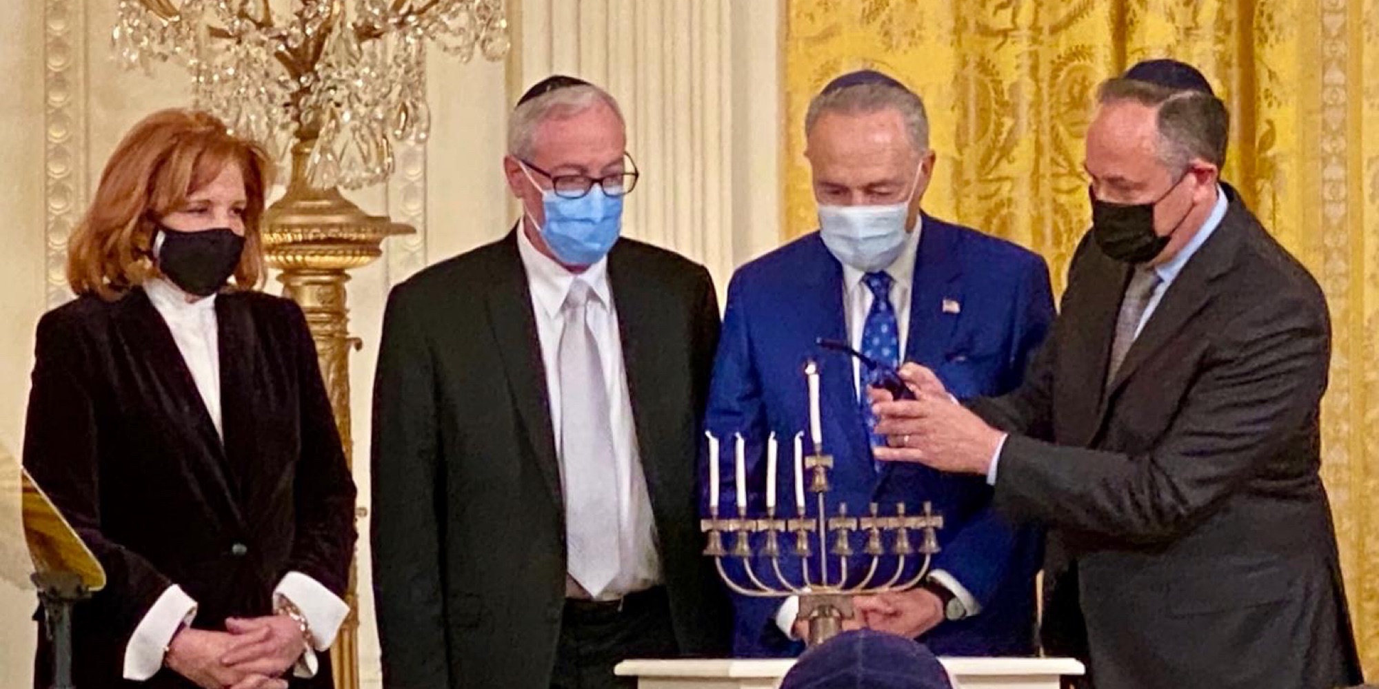 Rabbi Kleinbaum at the White House - Congregation Beit Simchat Torah
